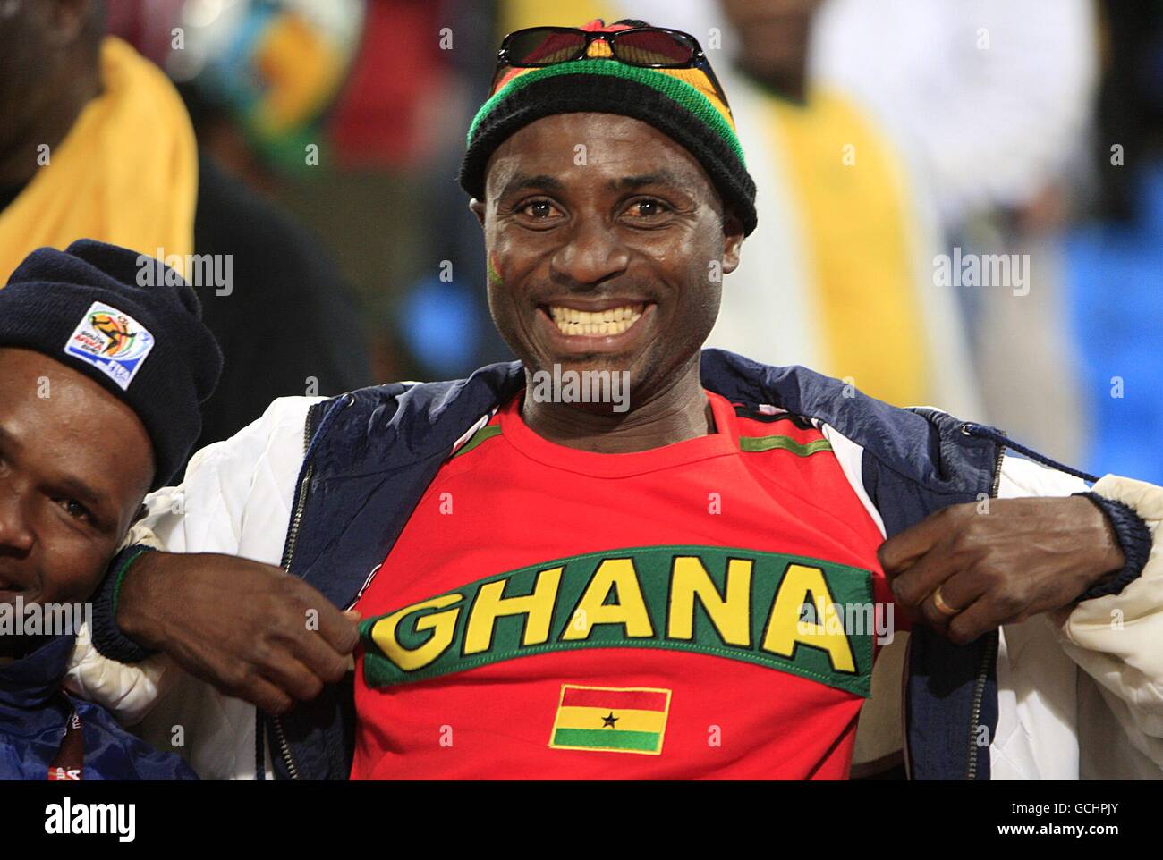 Ghana fans in stands stadium hi-res stock photography and images - Alamy
