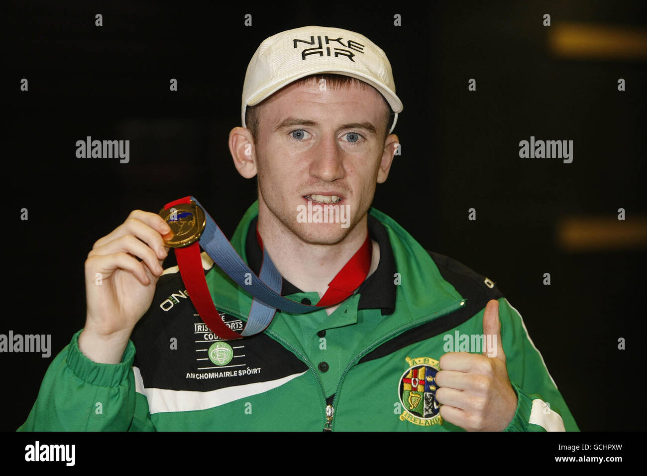 European amateur boxing championship medal winner return hi-res stock ...