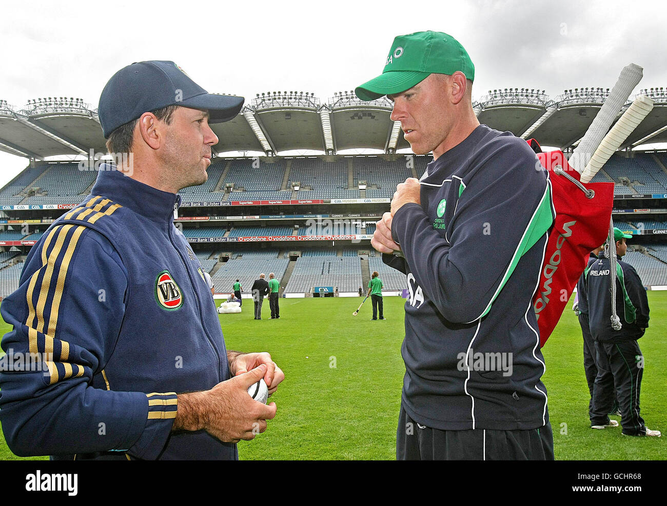 Cricket - Australia Media Event - Croke Park. Ricky Ponting (left ...
