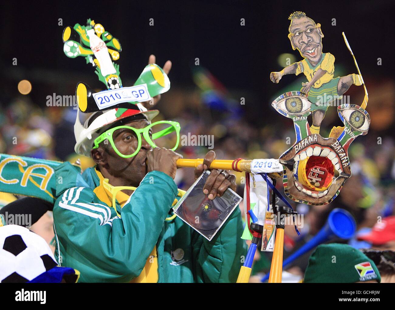 South africa fans in the stands hi-res stock photography and images - Alamy