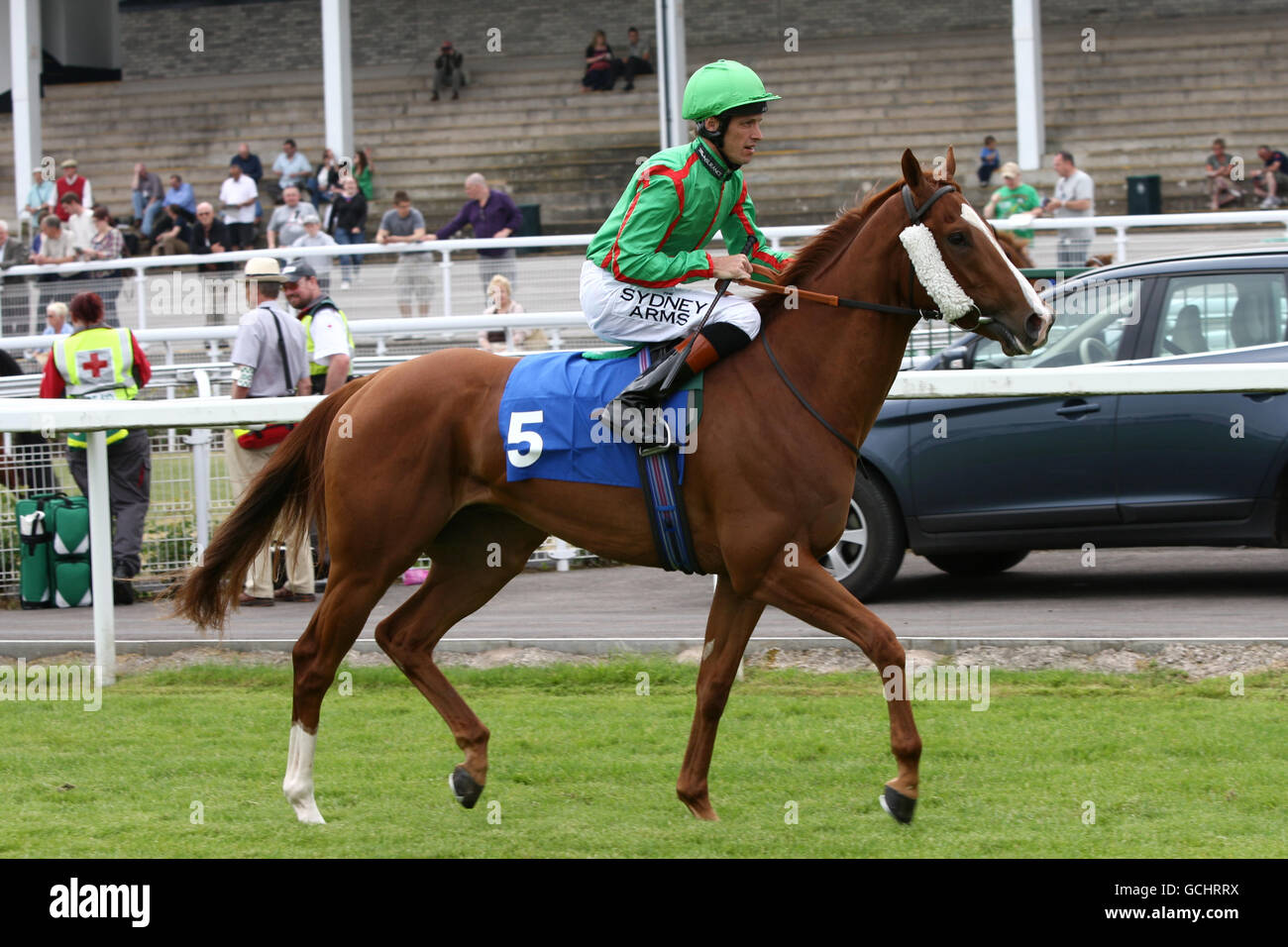 Horse Racing - Chepstow Racecourse Stock Photo - Alamy