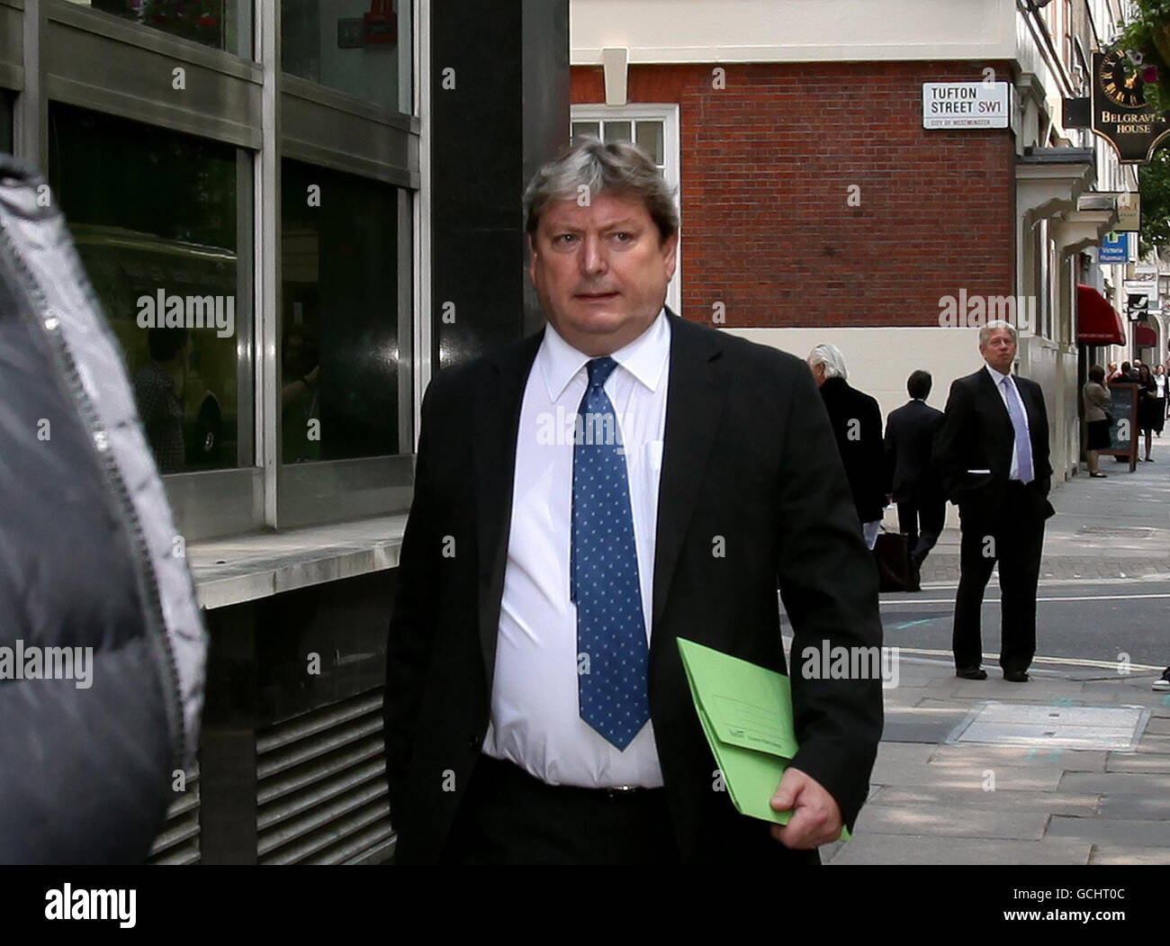 Eric Illsley, MP for Barnsley Central, arrives at Westminster ...