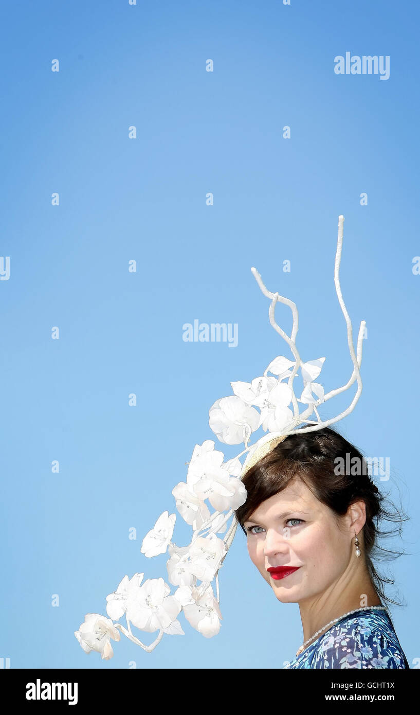 Jasmine Guinness models ‘The Park’ from the 'Coworth Park Couture ...