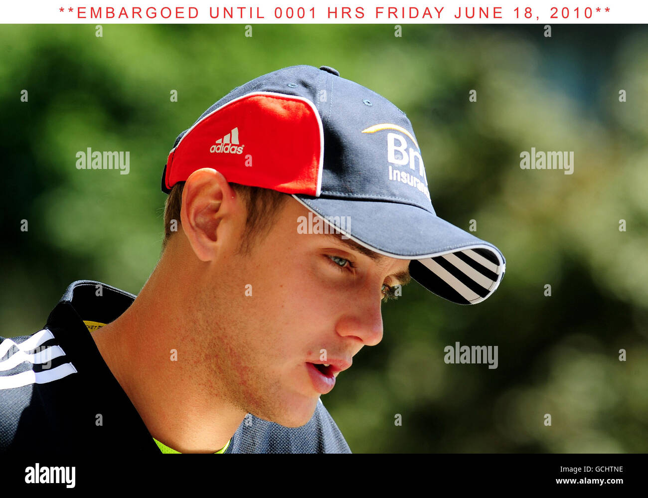 Stuart Broad at the National Cricket Perfomance Centre, Loughborough ...