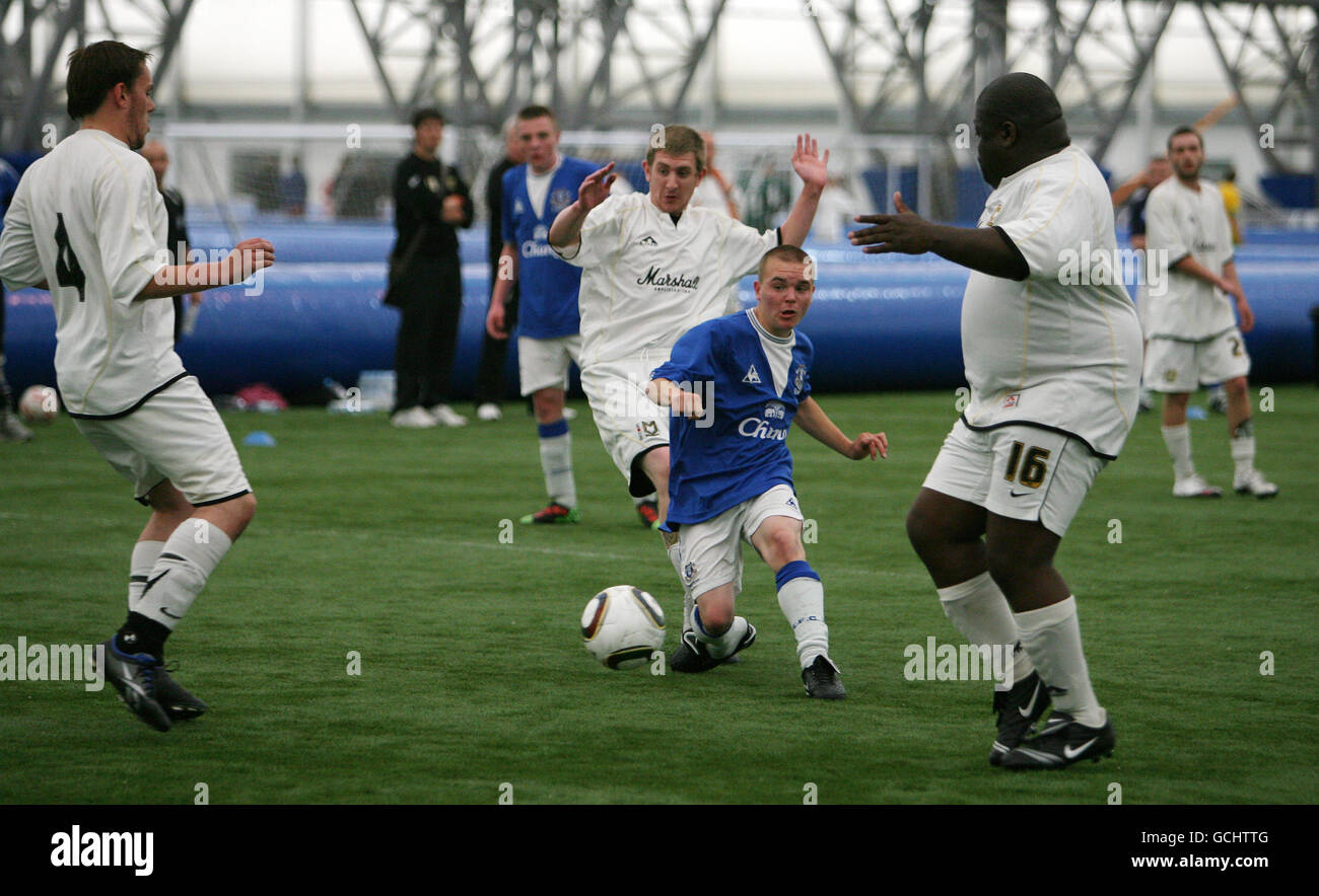 One of Evertons' four team battle it out in the National Disability ...