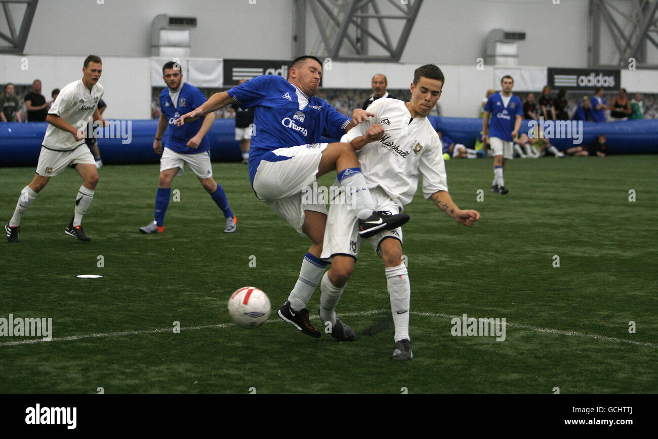 One of Evertons' four team battle it out in the National Disability ...