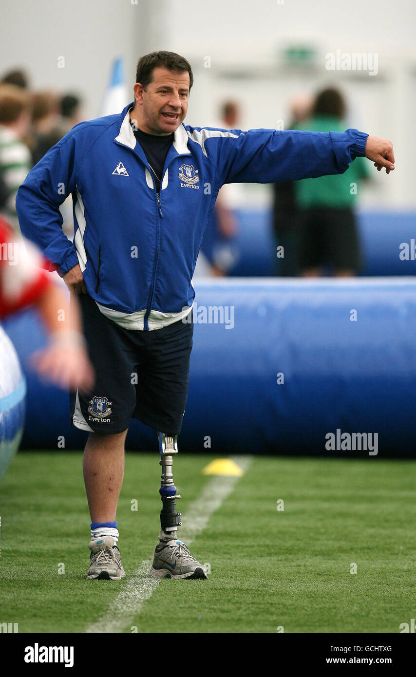 One of Evertons' four team battle it out in the National Disability ...
