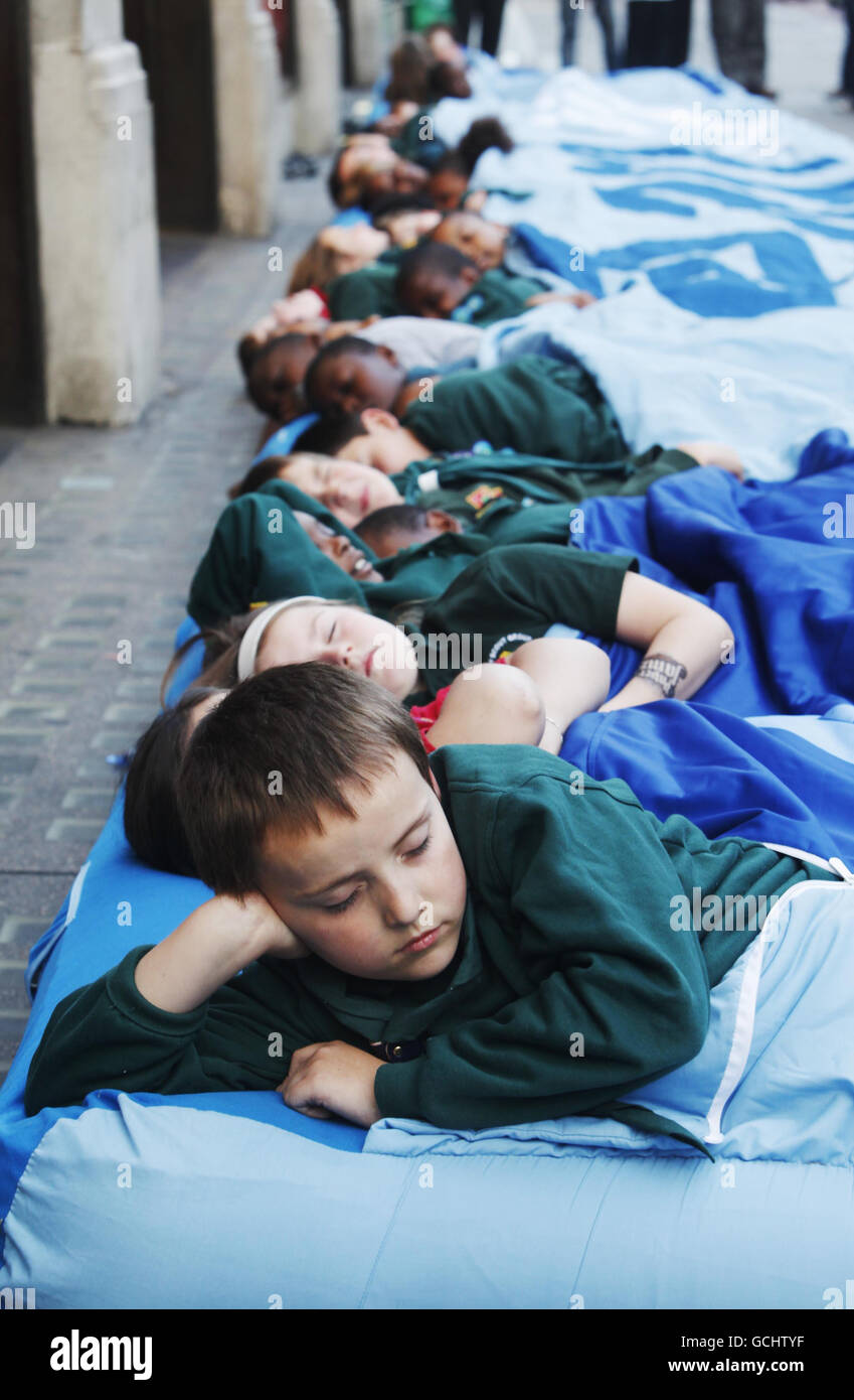 The Giant Sleepover Stock Photo - Alamy