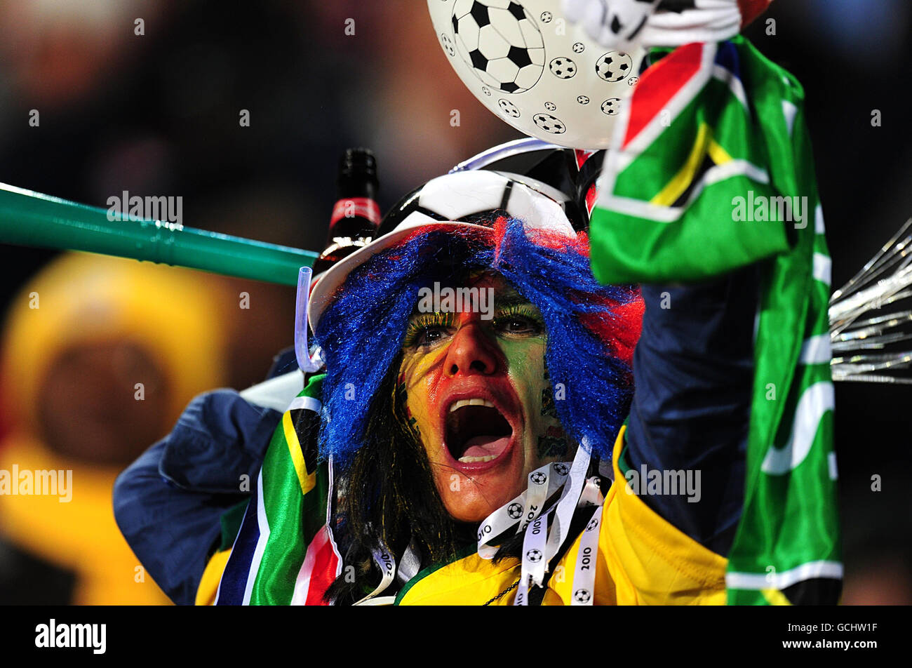 World cup 2010 denmark v cameroon hi-res stock photography and images ...