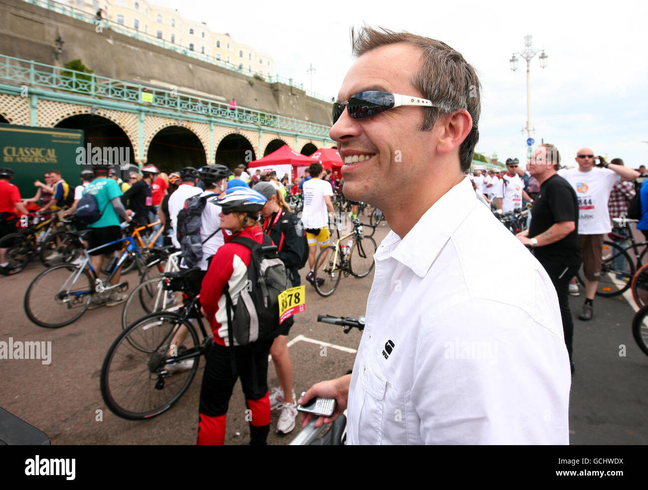 London to Brighton Bike Ride Stock Photo - Alamy