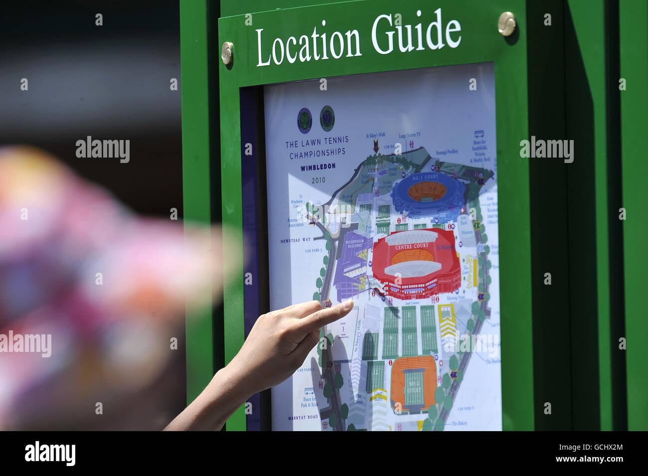 Map of wimbledon hi-res stock photography and images - Alamy