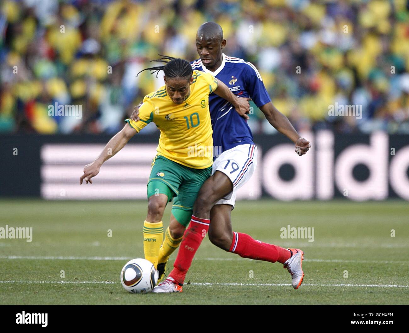 Group south africa v france free state stadium hi-res stock photography ...