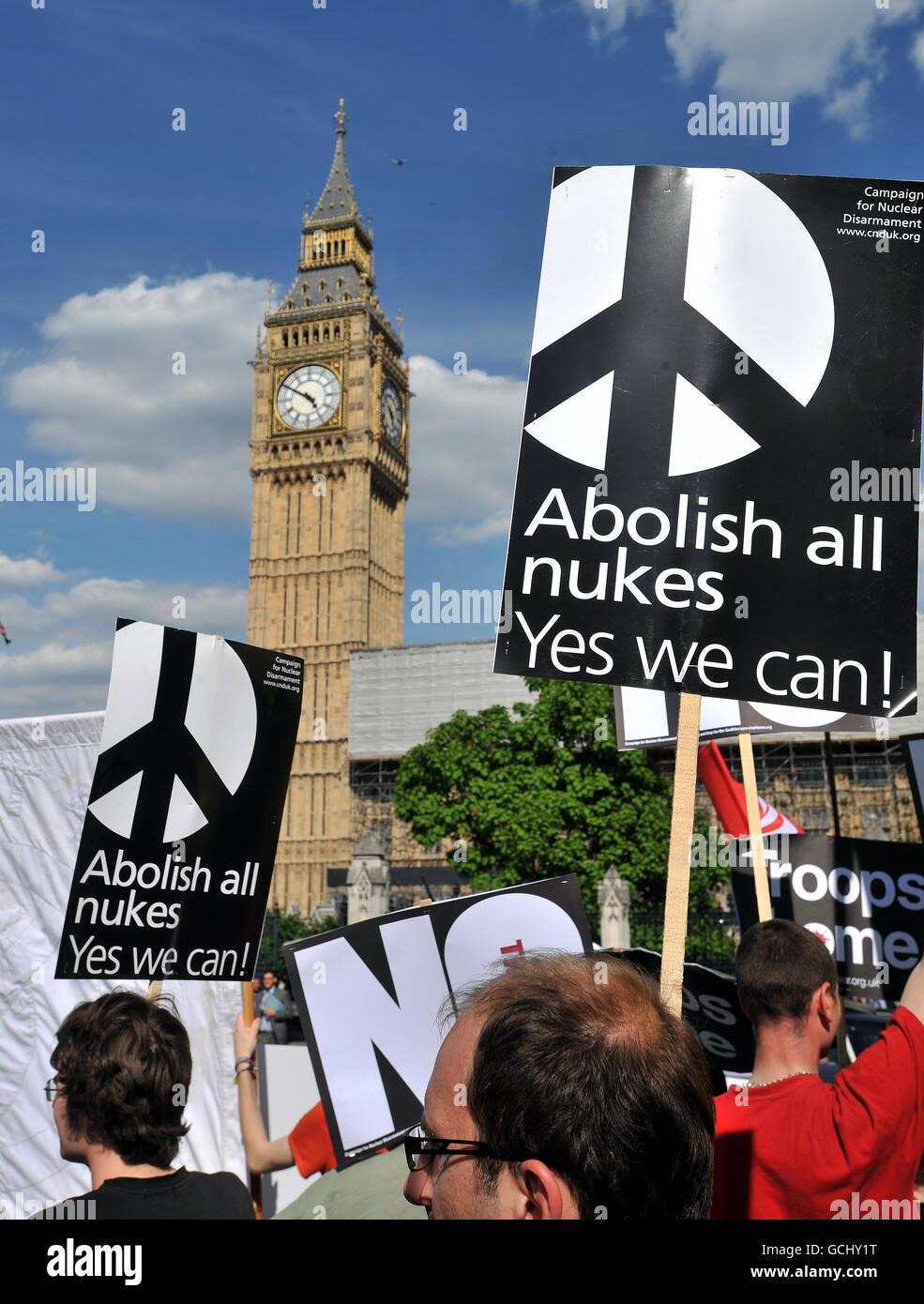 Antiwar placards hi-res stock photography and images - Alamy
