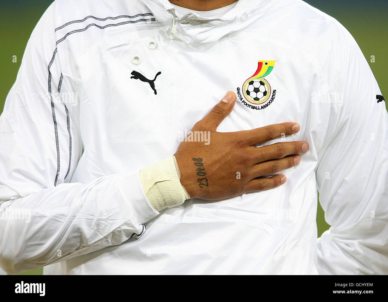 Hand on heart anthem hi-res stock photography and images - Alamy
