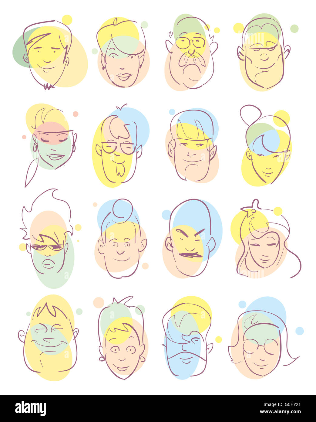 Avatar portrait profile picture Cut Out Stock Images & Pictures - Alamy