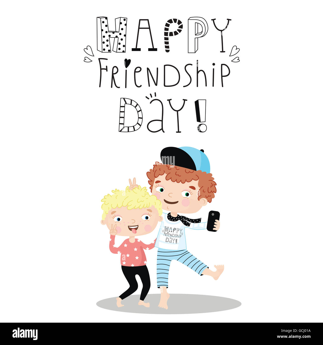 Celebration friendship Cut Out Stock Images & Pictures - Alamy