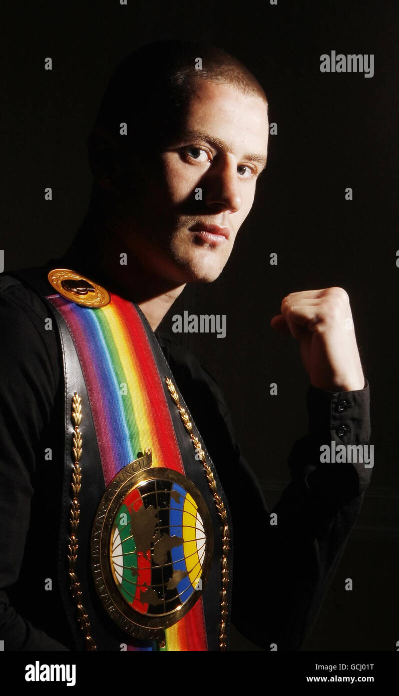 Boxing - Ricky Burns Photocall - Glasgow Stock Photo - Alamy