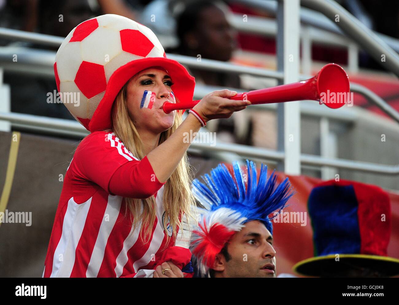 A female paraguay fan in stands hi-res stock photography and images - Alamy
