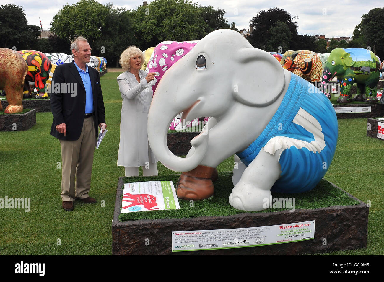 The Elephant Parade exhibition Stock Photo - Alamy