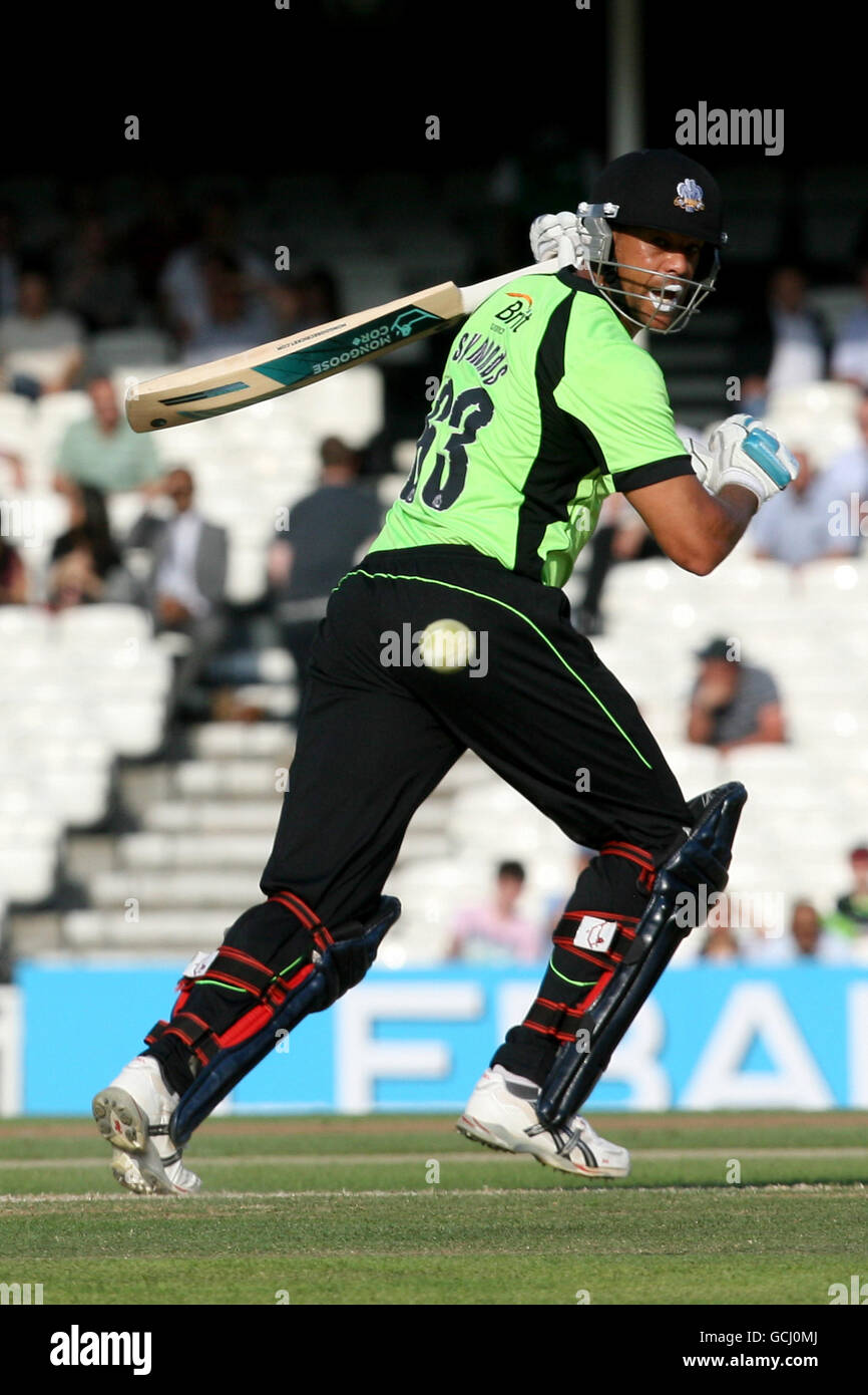 Surreys andrew symonds bats against hampshire hi-res stock photography ...