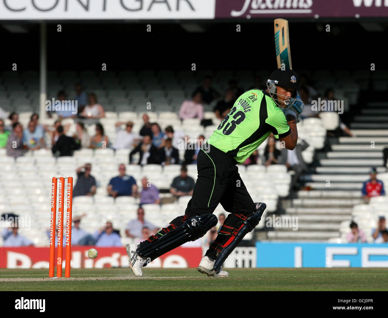 Surreys andrew symonds bats against hampshire hi-res stock photography ...