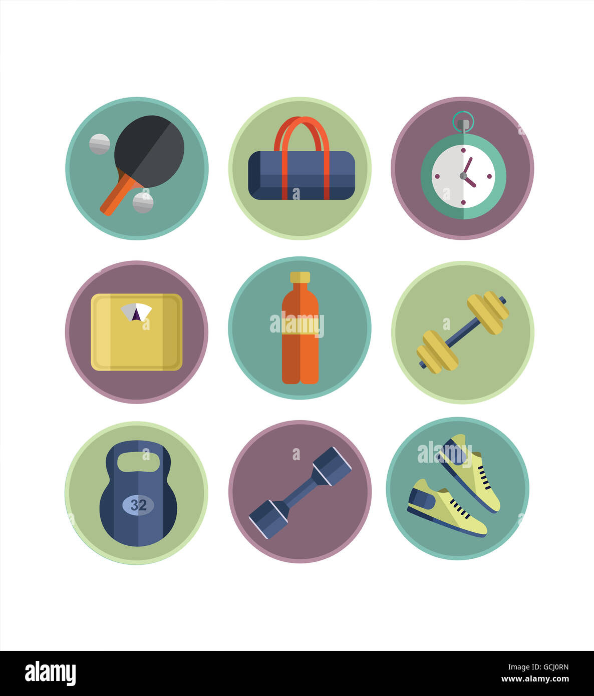 Sport icons hi-res stock photography and images - Alamy