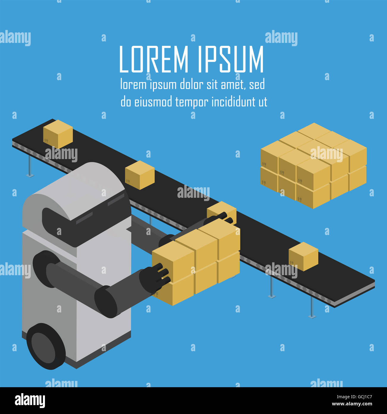 Warehousing process infographics hi-res stock photography and images ...