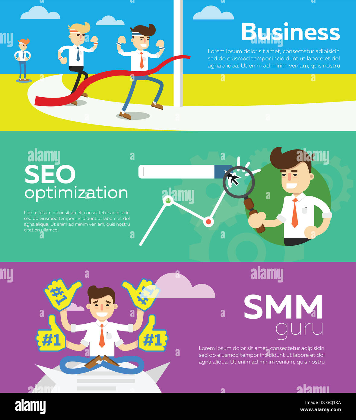 Website SMM and SEO optimization Stock Photo - Alamy