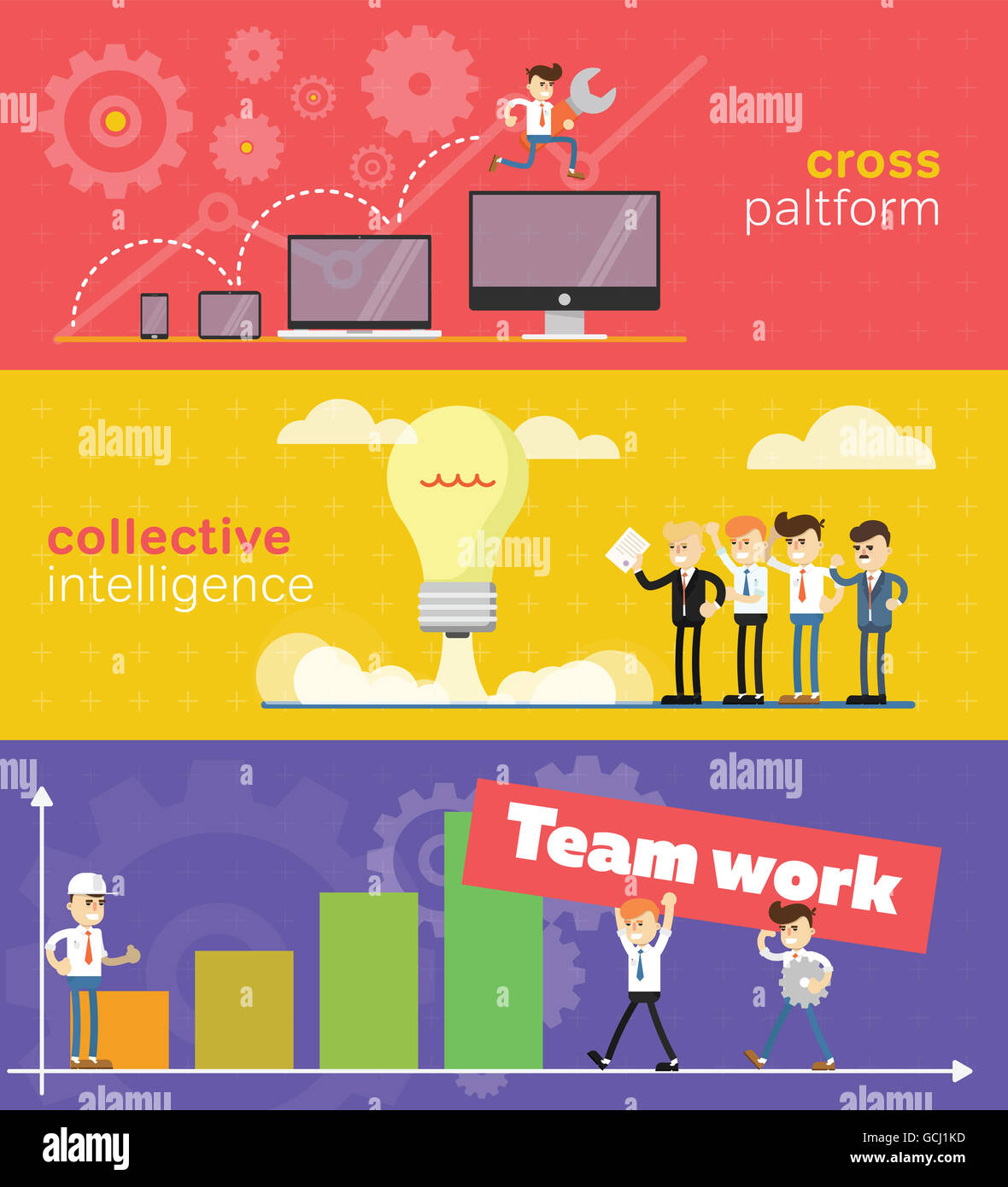 Teamwork design hi-res stock photography and images - Alamy