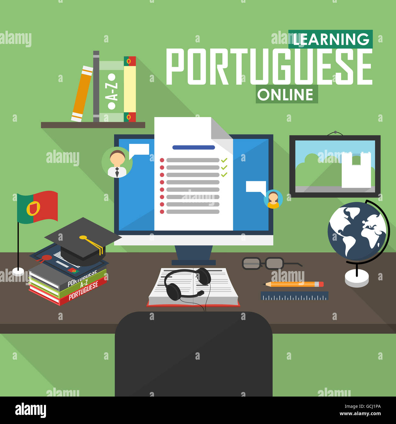 Learn portuguese hi-res stock photography and images - Alamy