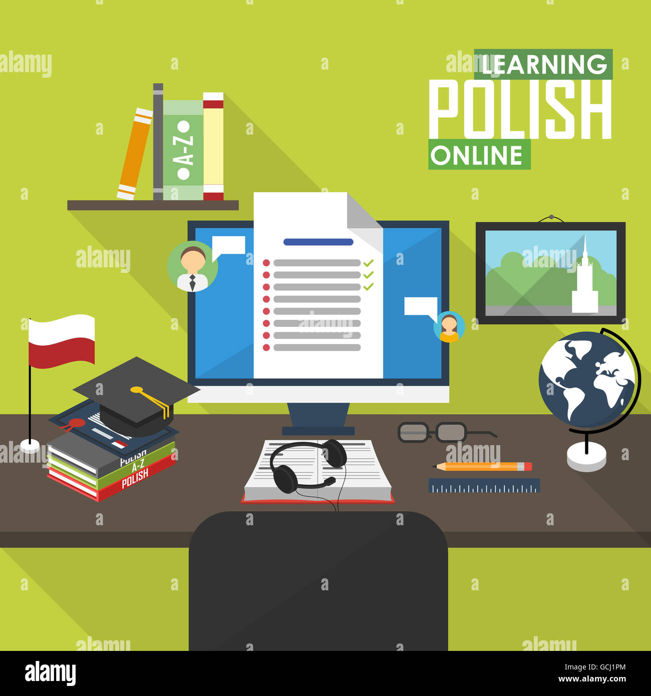 Language dictionary polish hi-res stock photography and images - Alamy