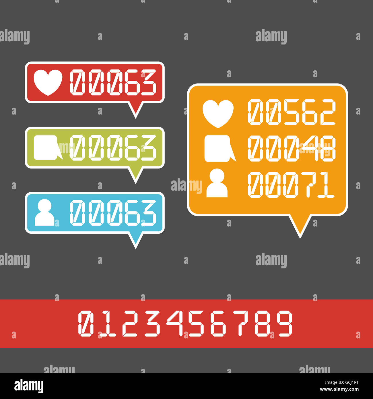 Like counter hi-res stock photography and images - Alamy