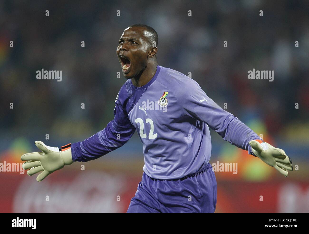 Asamoah gyan world cup hi-res stock photography and images - Alamy