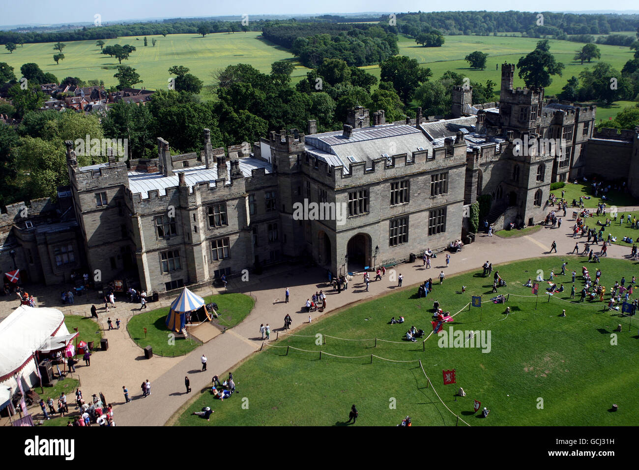Landmarks in warwick hi-res stock photography and images - Alamy