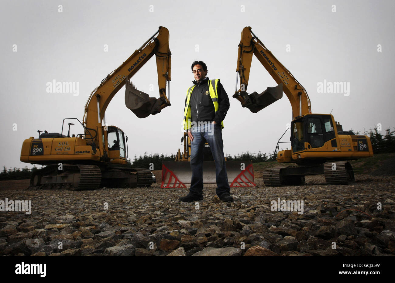 Donald Trump golf course Stock Photo - Alamy