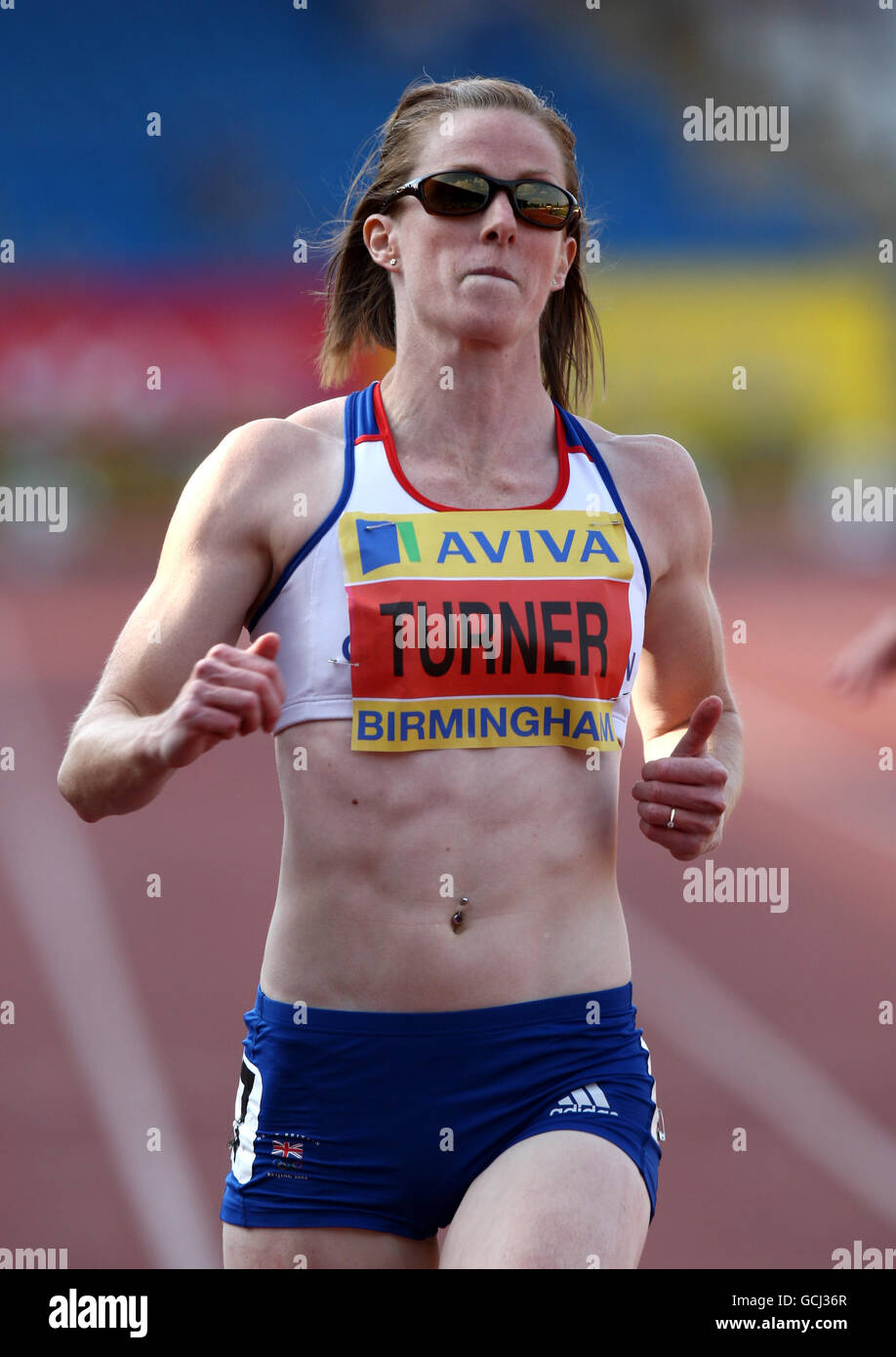 Laura turner competes hi-res stock photography and images - Alamy
