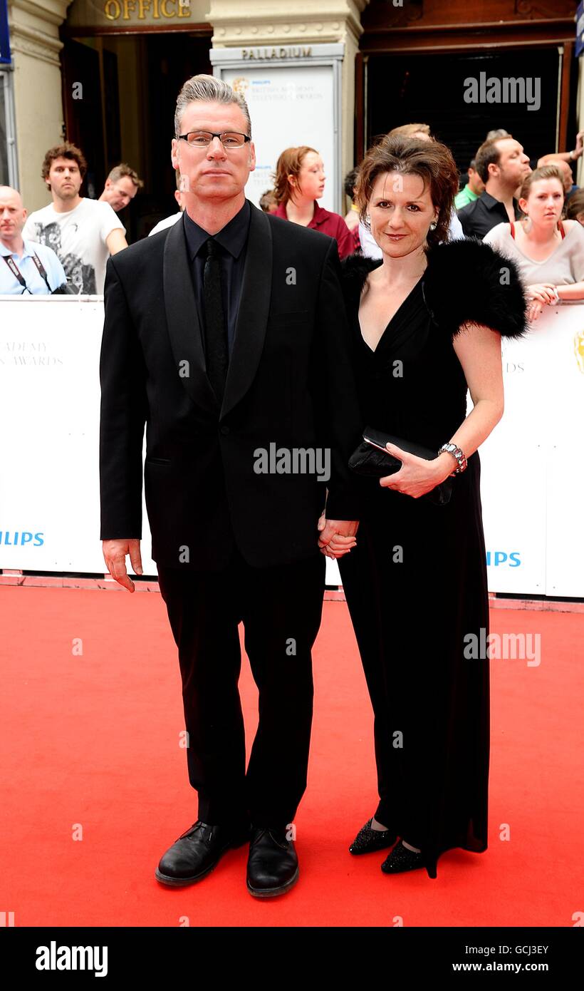 Mark Kermode and Linda Ruth Williams arriving for the BAFTA television ...