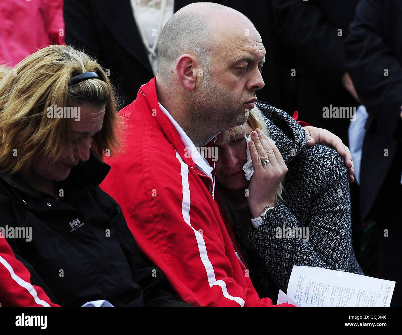 Family members of murdered taxi driver darren rewcastle from whitehaven ...