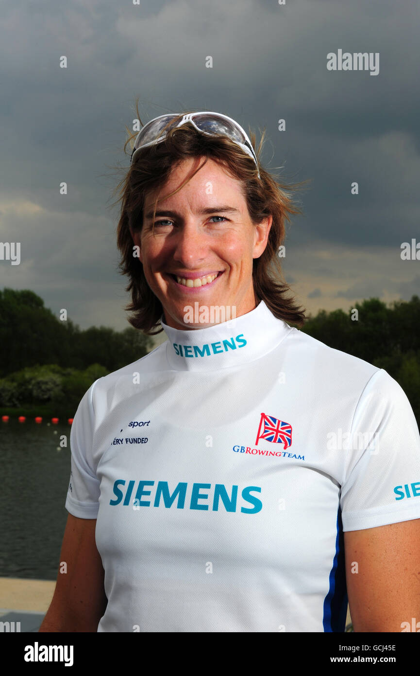 Great Britain's Katherine Grainger poses during the GB Rowing squad ...