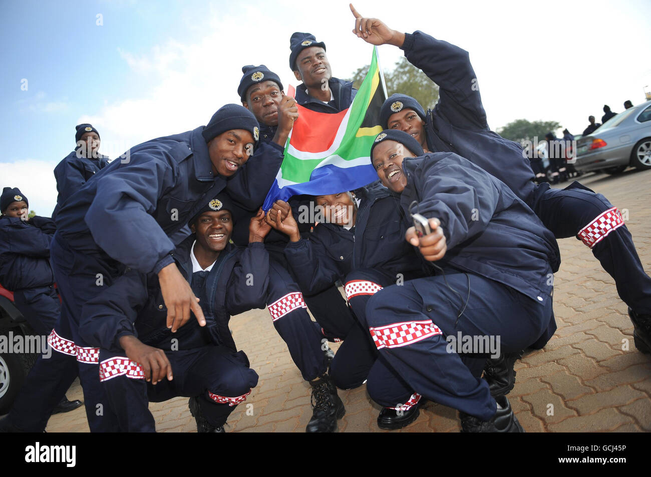 South african police uniform hi-res stock photography and images - Alamy