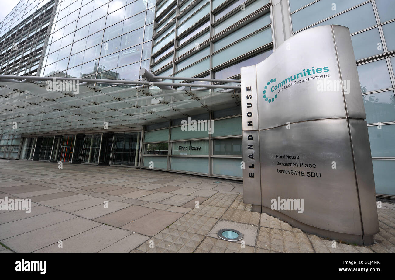 Department for communities and local government hi-res stock ...