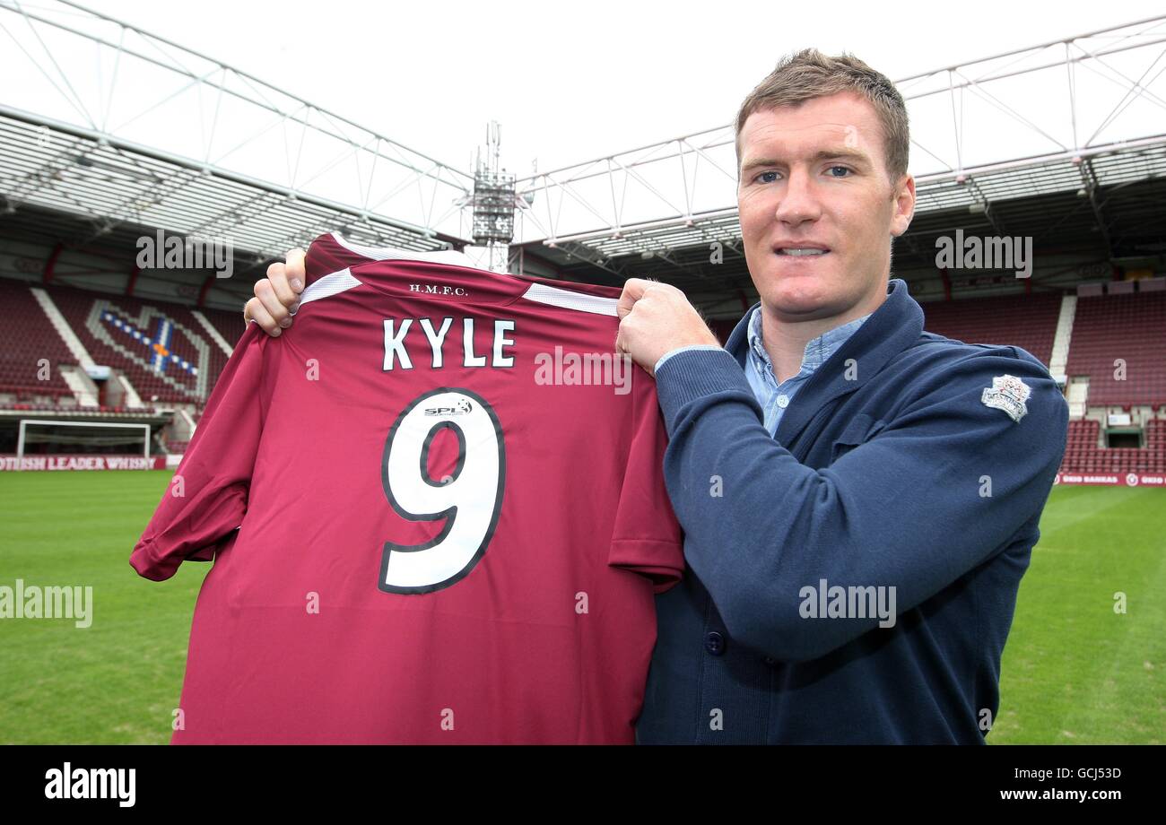 Soccer - Kevin Kyle Photo Call - Tynecastle Stadium Stock Photo - Alamy