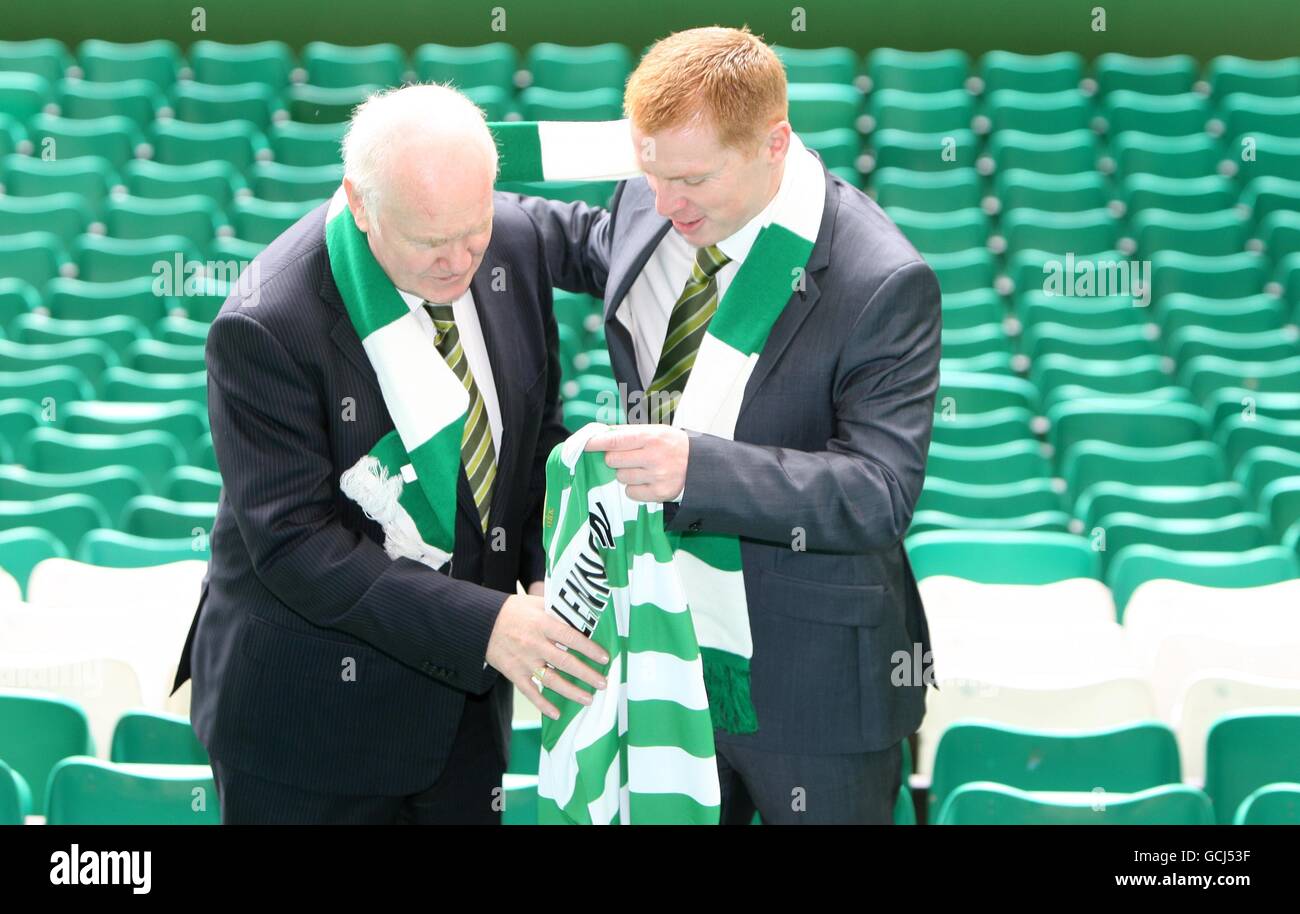 Soccer - Celtic Unveil New Manager - Celtic Park Stock Photo - Alamy