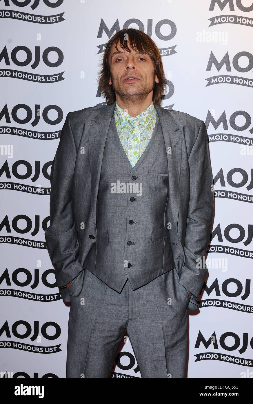 MOJO Honours List 2010 - London. Gary Manny "Mani" Mounfield arrives ...
