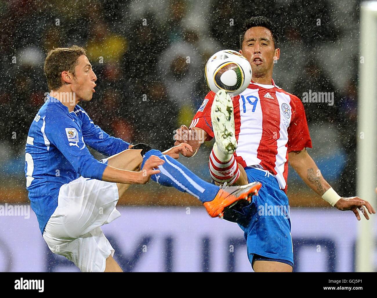 Lucas barrios paraguay fifa world hi-res stock photography and images ...