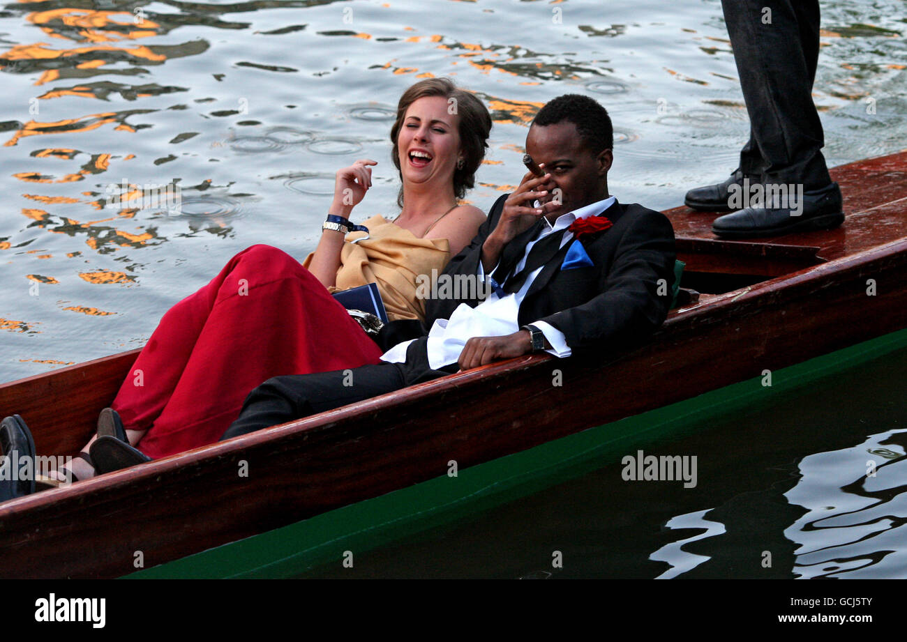 Cambridge University May Ball Stock Photo - Alamy