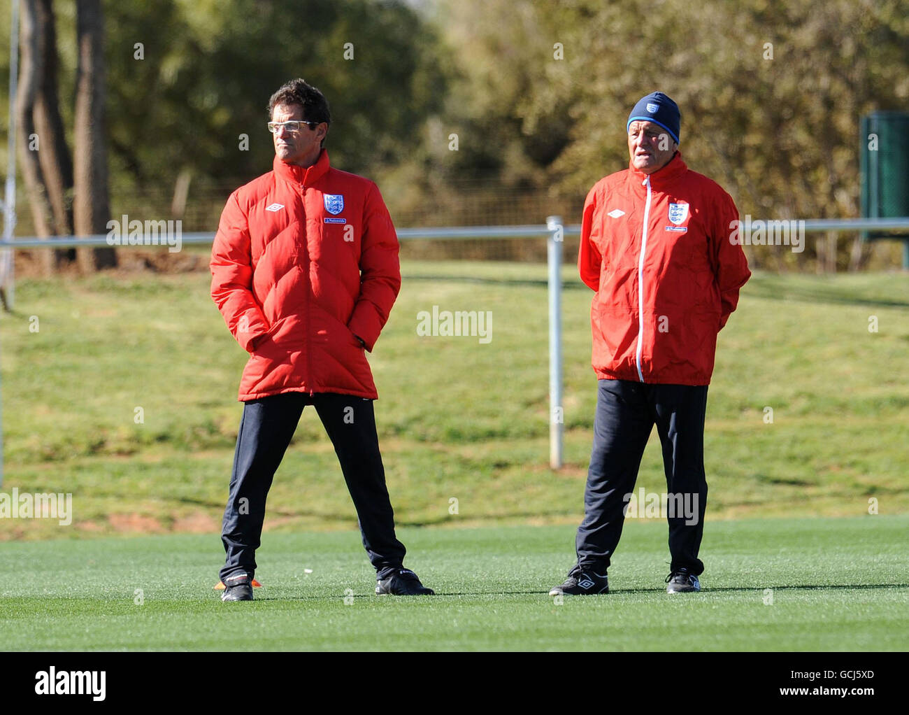 England manager fabio capello training royal bafokeng sports complex hi ...