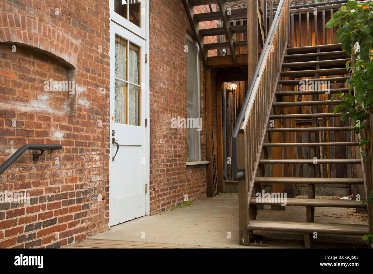 Back Entrance Stairs High Resolution Stock Photography and Images - Alamy