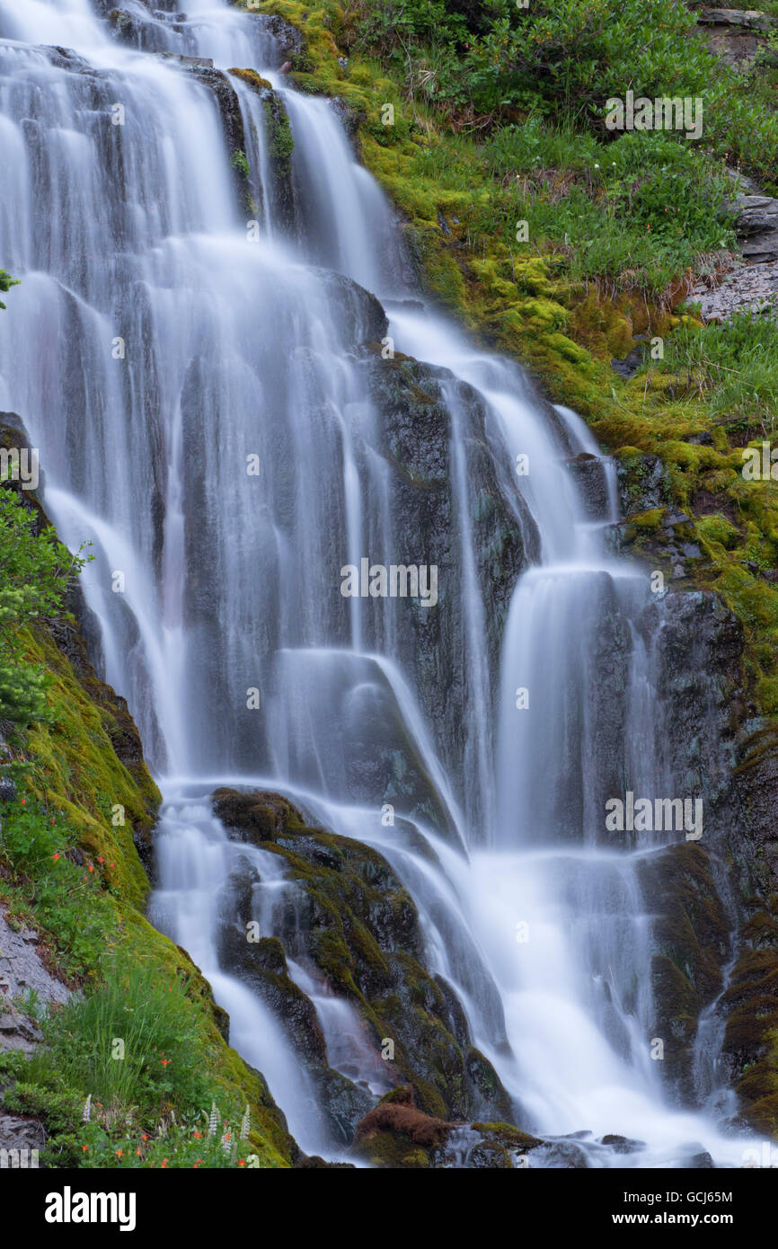 Vidae Falls, Crater Lake National Park, Oregon Stock Photo - Alamy