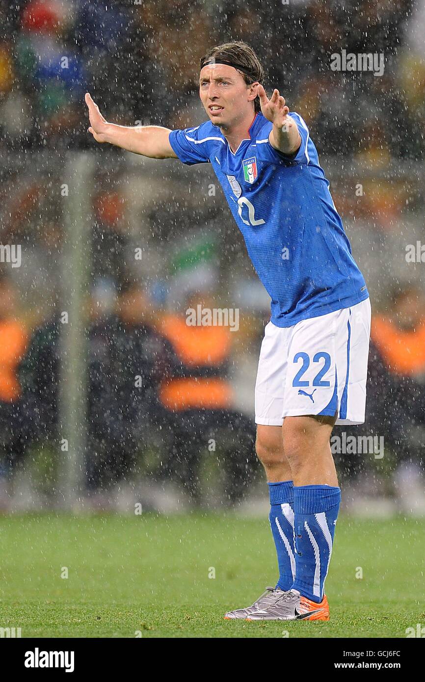 World cup 2010 italy v paraguay hi-res stock photography and images - Alamy
